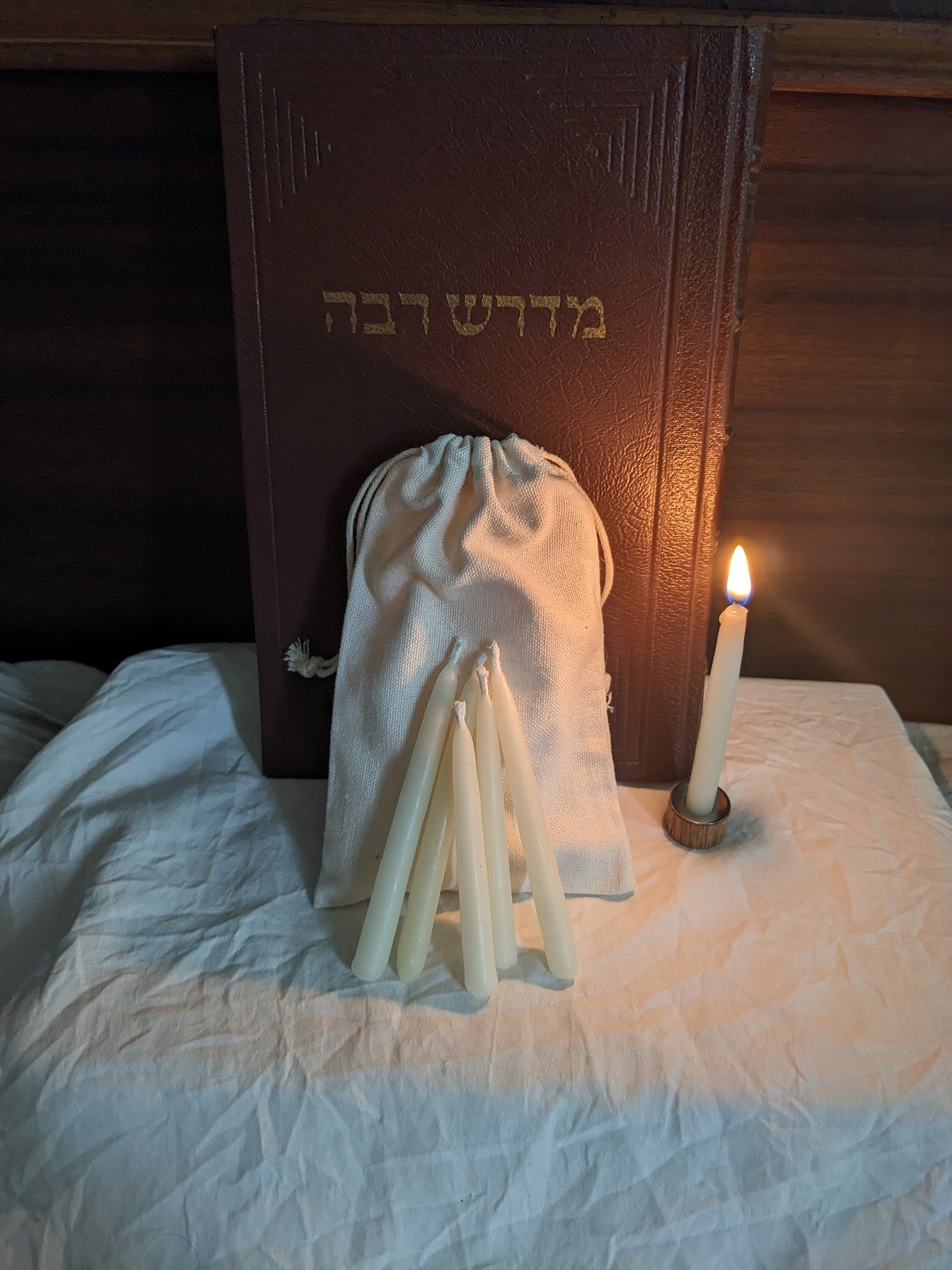Mini Beeswax Taper Candles Mini Shabbat Candles Shabbat - Etsy