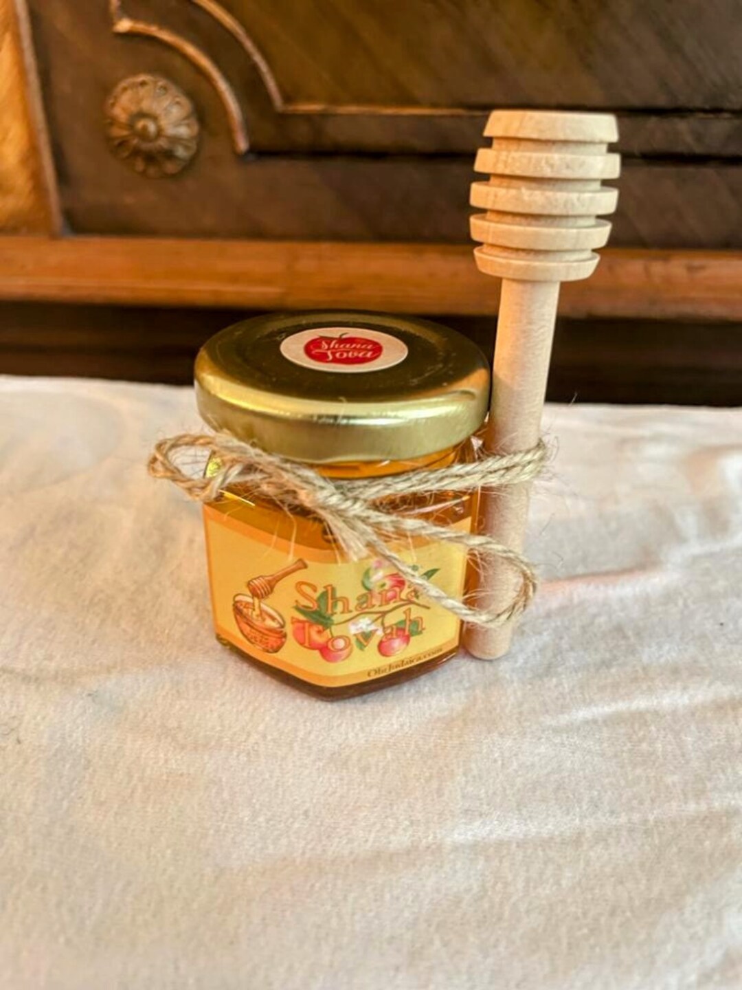 FIVE COUNT Rosh Hashanah Honey Event Favor | Kosher Honey | Rosh ...