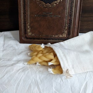 Mini Havdalah Candles - Shabbat Kit Extras - 2"-3" Beeswax Candles ...