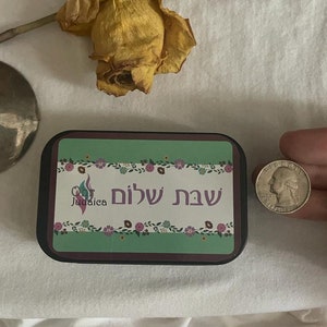 Shabbat & Havdalah Travel Kit Box - Spring Glade - SMALL - Beeswax ...
