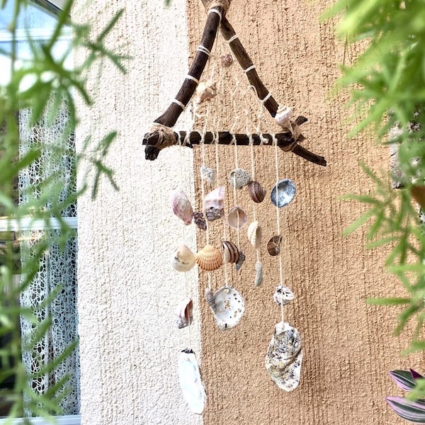 Sea Shell Wind Chime - Etsy