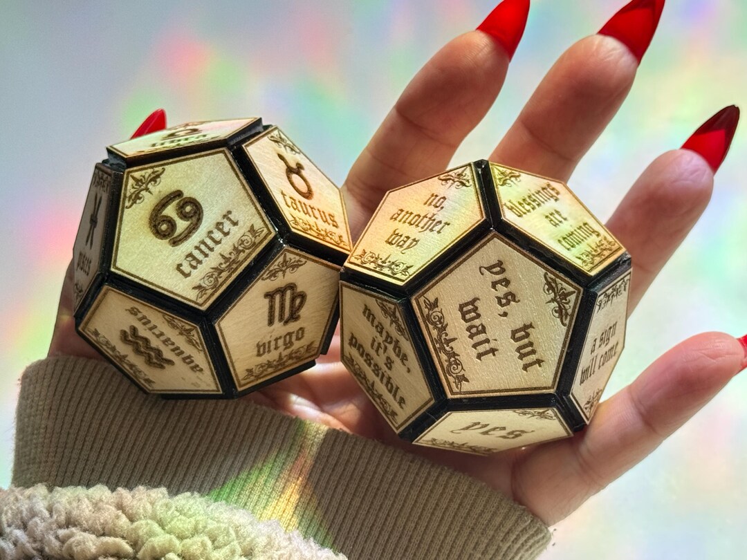 Divination Dice Set: Fortune-telling Spiritual Tool Oracle Die - Etsy