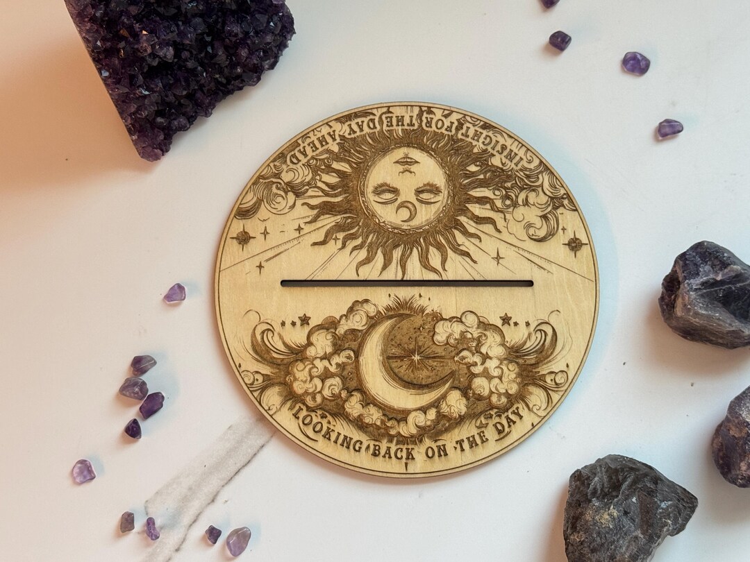 Personalized Tarot Card Display Stand | Card of the Day Gift, Custom ...