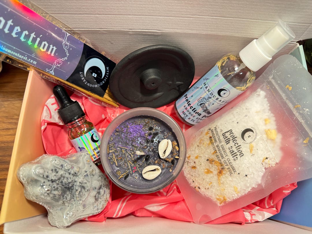 Protection Witchy Gift Set | Secret Santa Witchcraft Gift ...