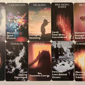 Heart's Hidden Secrets Oracle Deck: Twin Flame & Soulmate Readings (78 ...