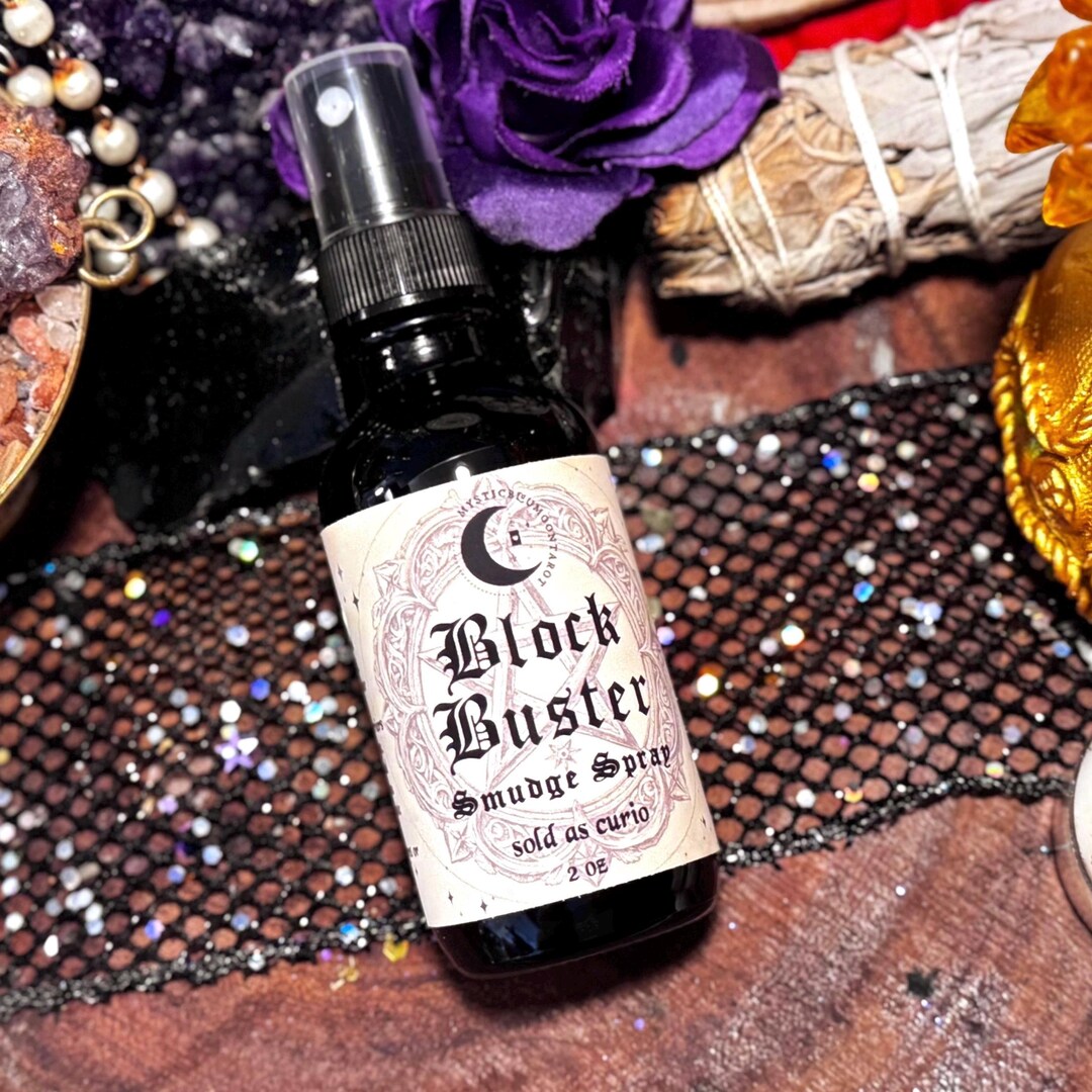 Block Buster Smudge Spray | Break Through Barriers | Intention Infused ...