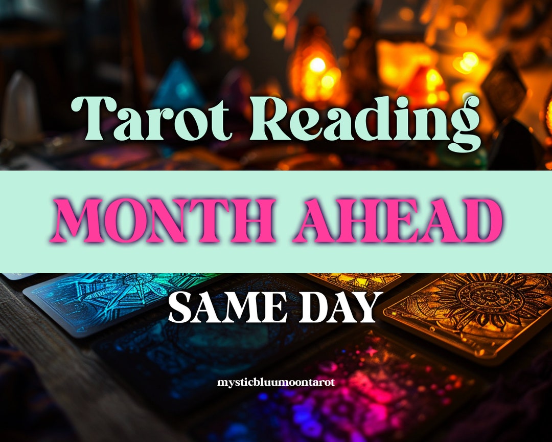 Month Ahead Tarot Reading, Next Month Psychic Reading Same Day, New ...