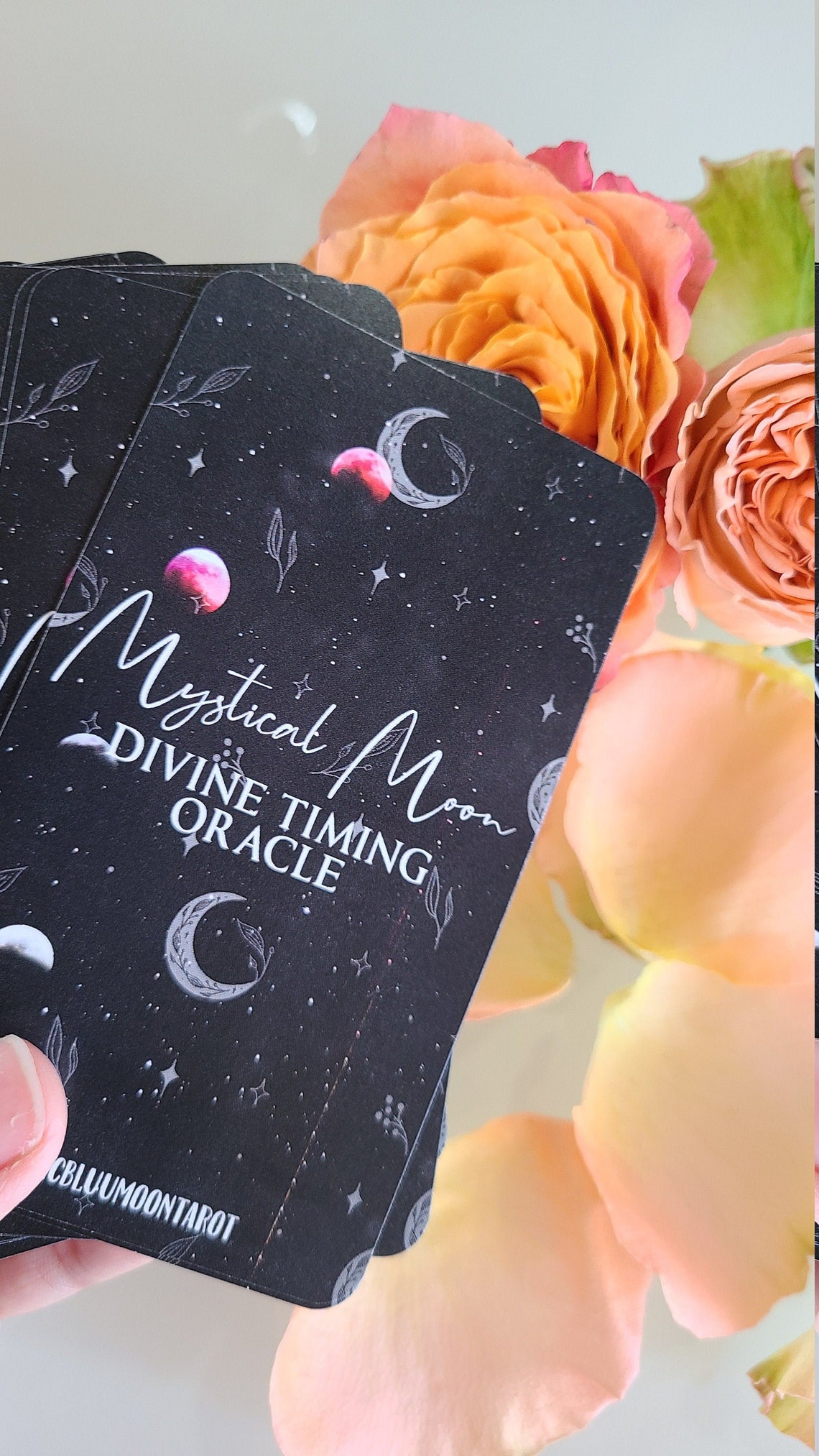 Mystical Moon Divine Timing Oracle Deck: 60 Cards - Etsy