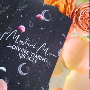 Mystical Moon Divine Timing Oracle Deck: 60 Cards - Etsy