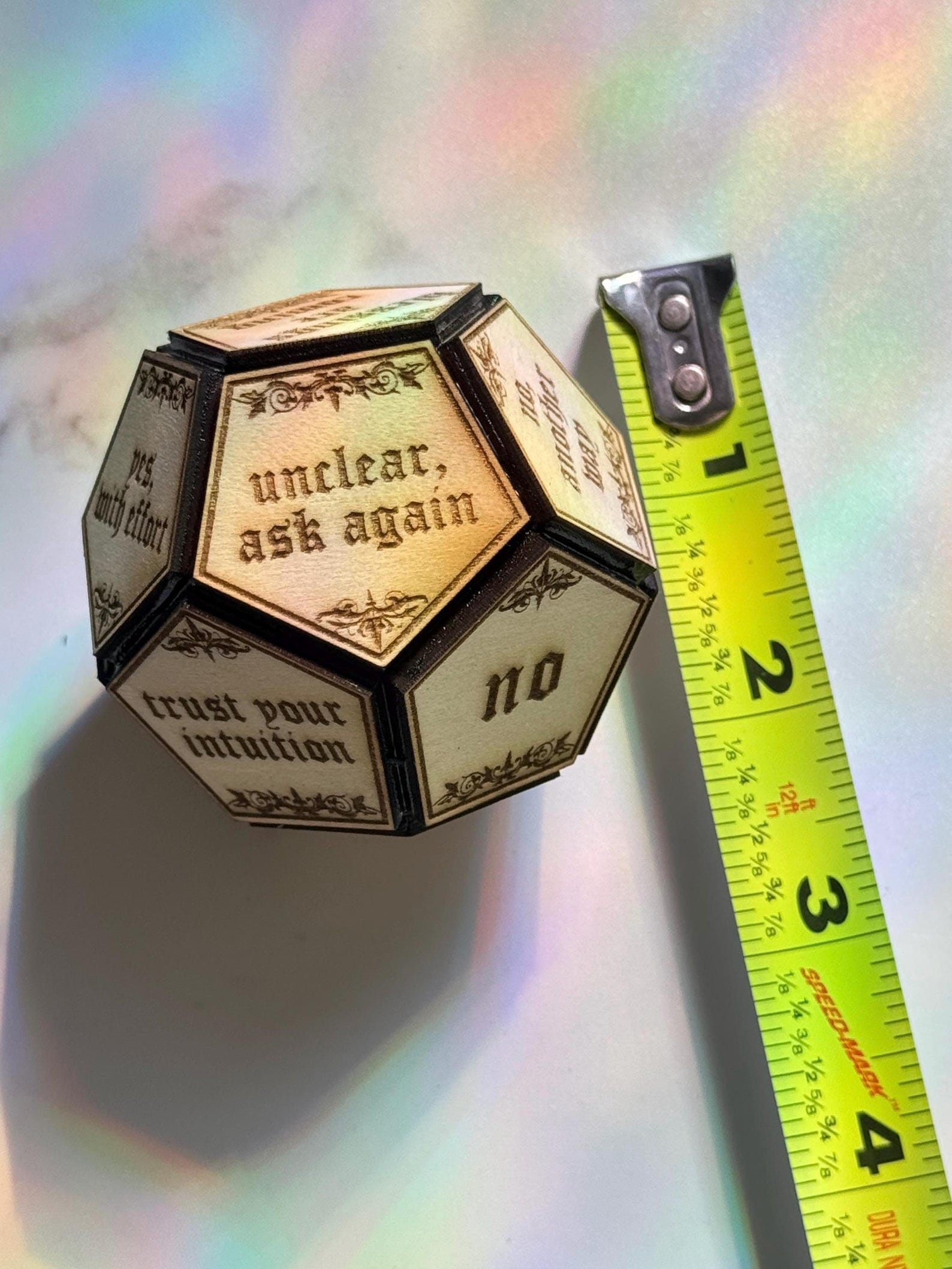 Wooden Timing Dice – Tarot Reading, Divination, Witchcraft Tool - Etsy