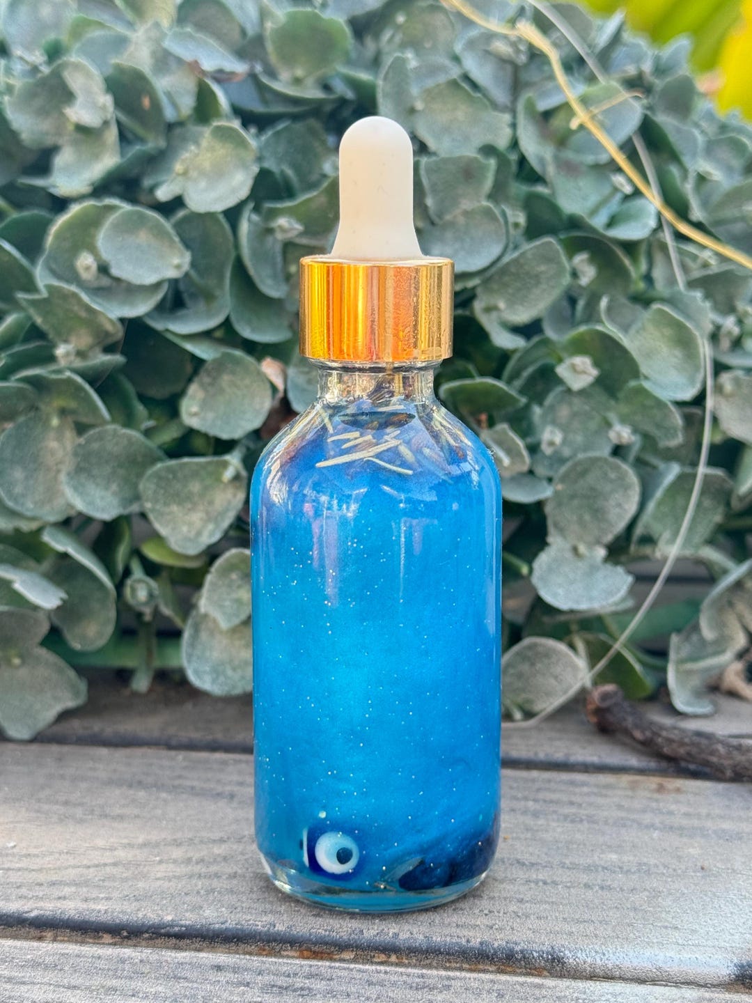 Evil Eye Protection Oil: Shimmering Blue Ritual Oil With Charm - Etsy