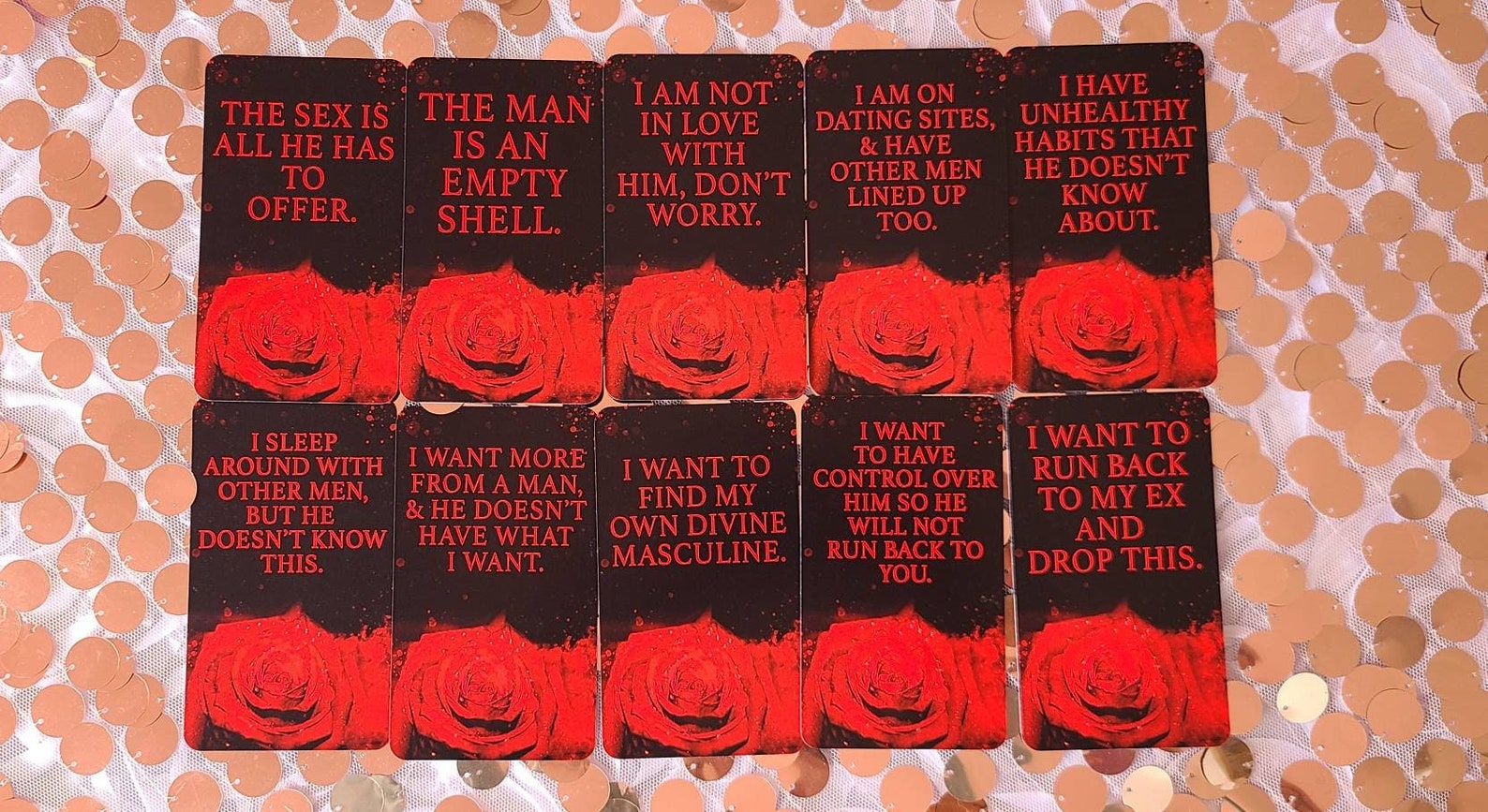 KARMIC Confessions 2 Oracle Deck Tarot Deck Twin Flame Love Messages - Etsy