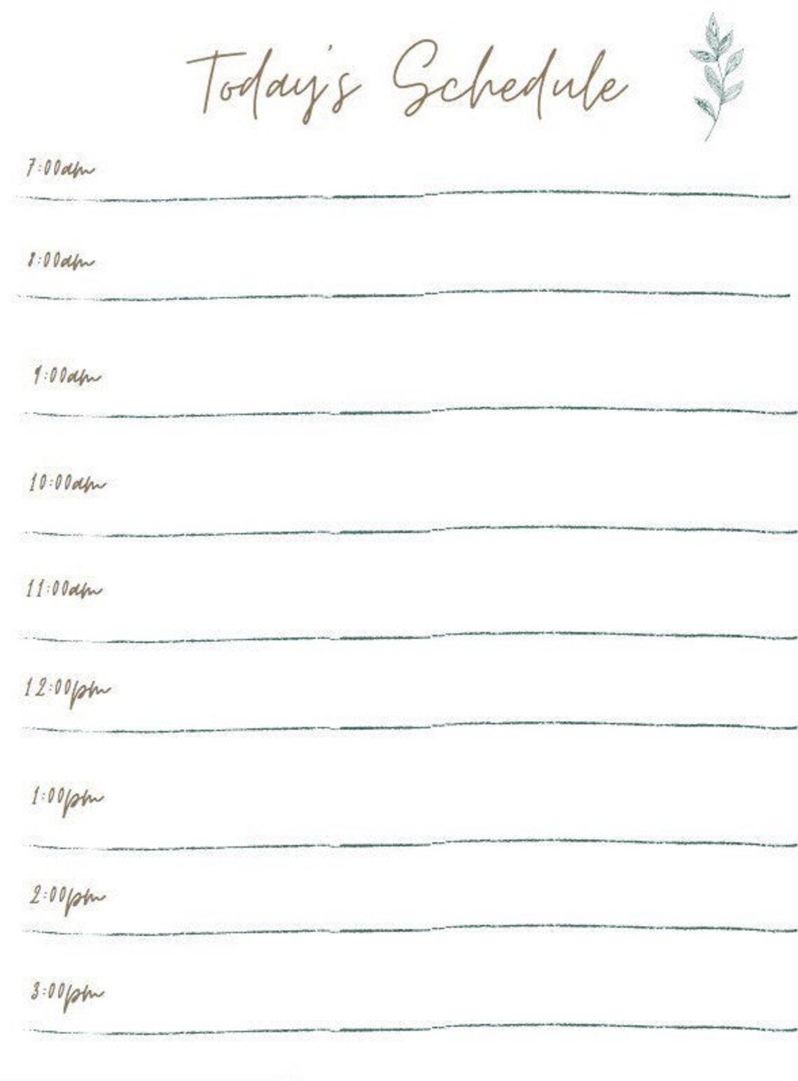 Weekly Template Bundle - Etsy