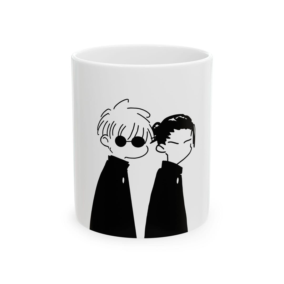Satoru Gojo Jujutsu Kaisen Ceramic Mug Premium Quality Apparel Fanmerch ...