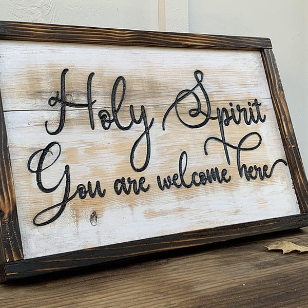 Holy Spirit You Are Welcome Here - Etsy