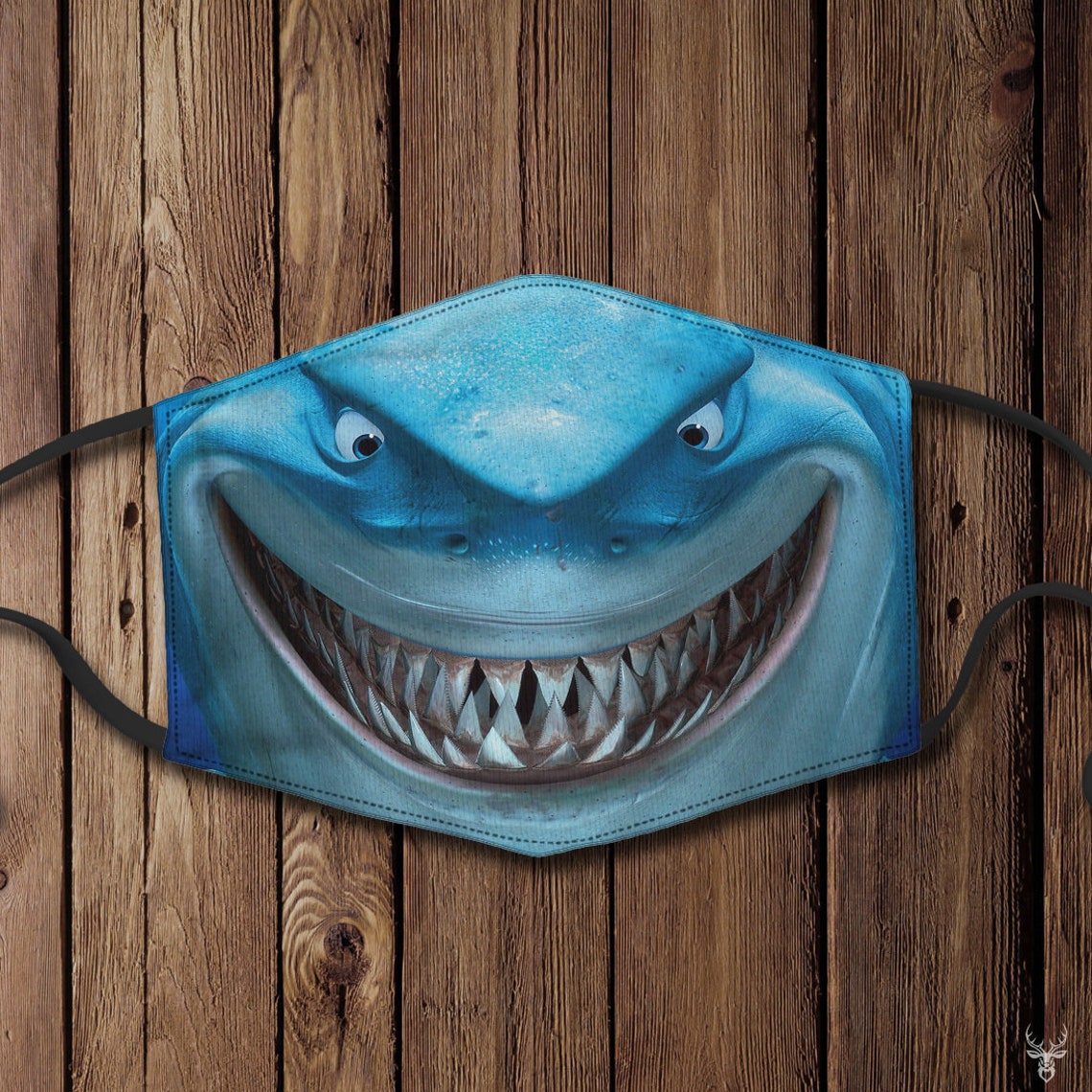 Finding Nemo Bruce Jaws Shark Mask Jaws Face Covering | Etsy