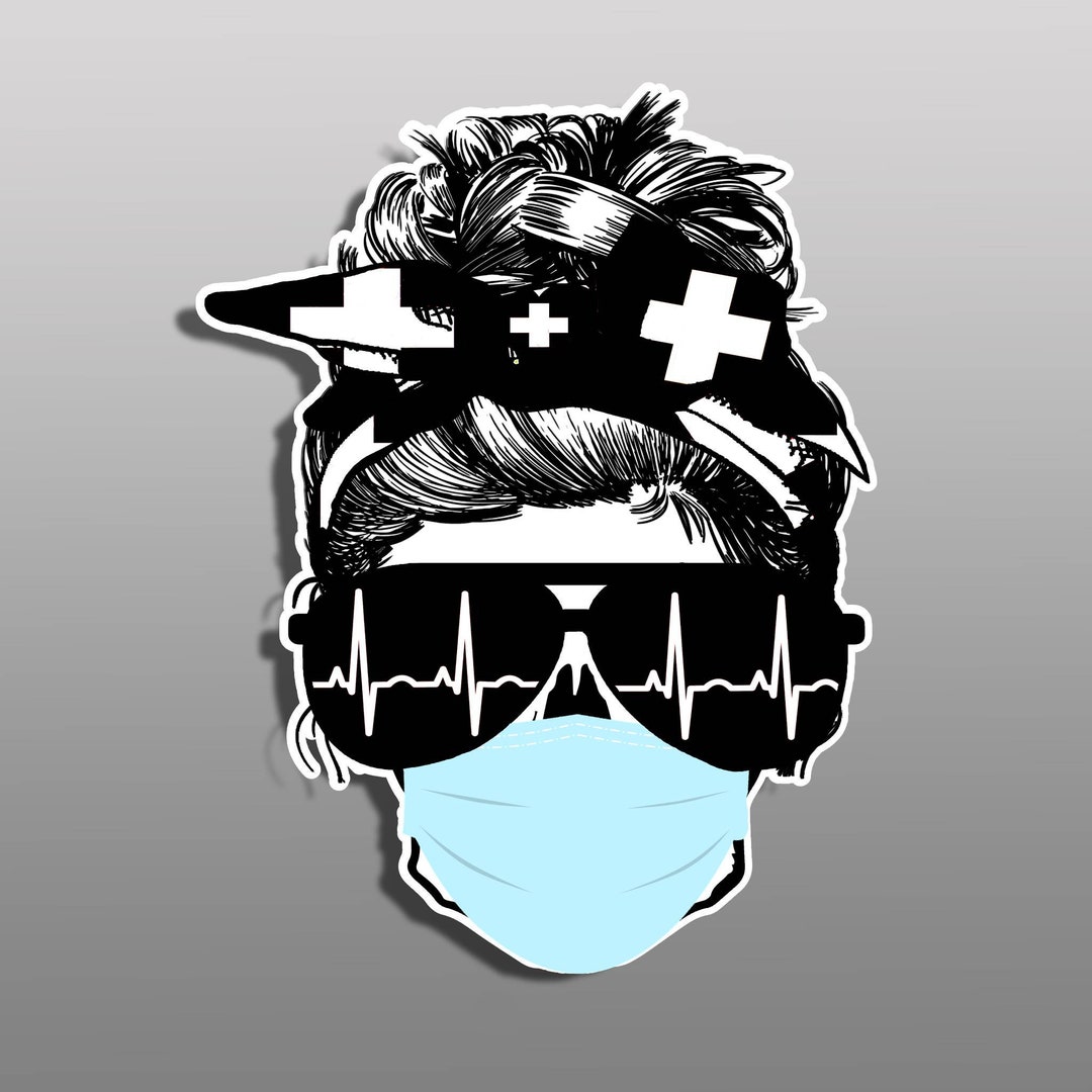 Nurse Sticker, Nursing Decal, Healthcare Gift, Nurse Decal, Doctor ...