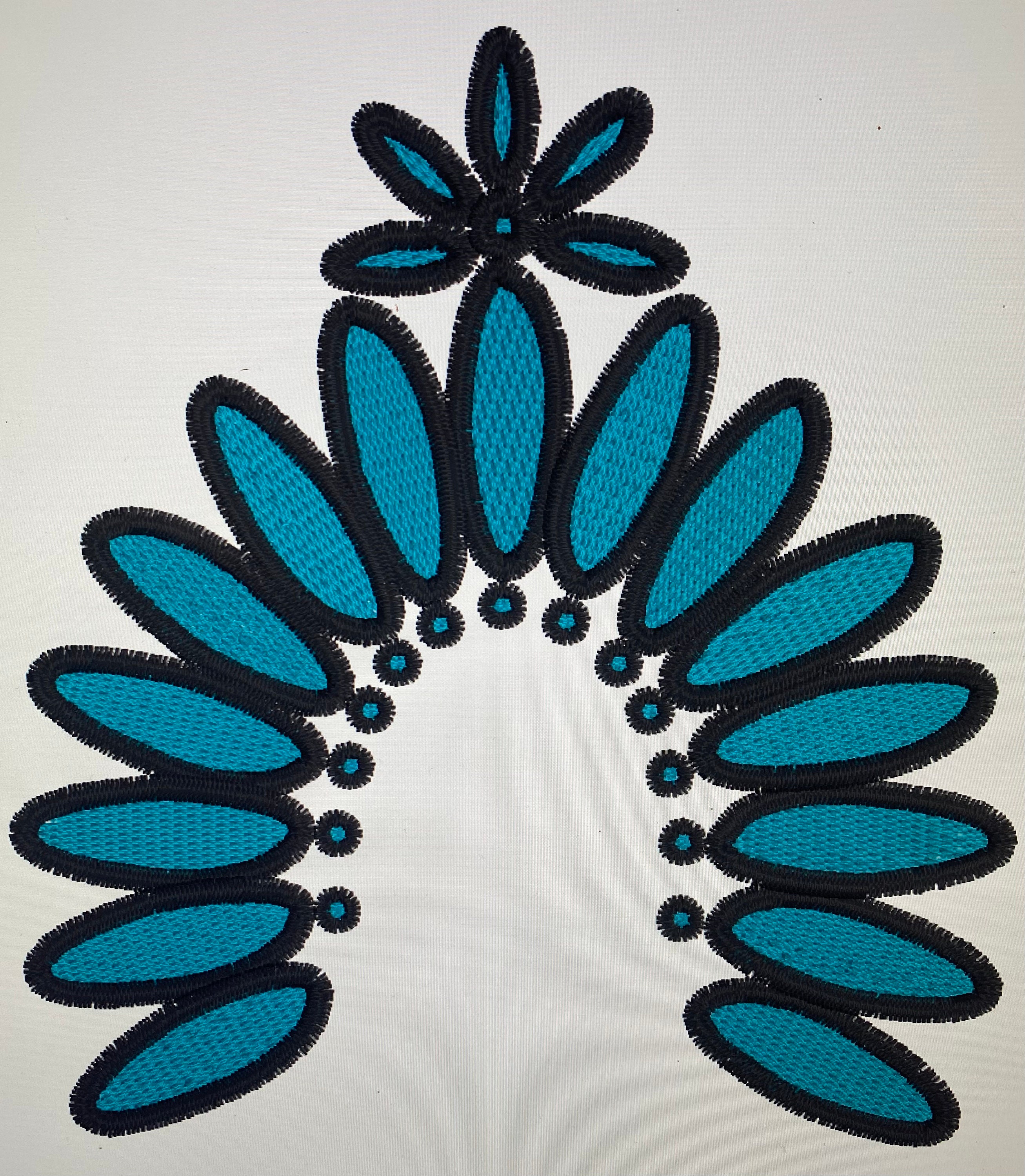 Squash Blossom Embroidery Design - Etsy