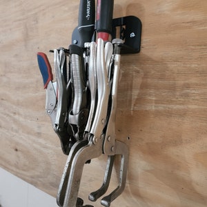 Custom Vise Grip Holder Metal/vise Grips/father's Day Gift/garage Gift ...