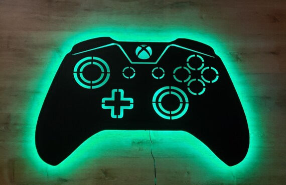 LED Lit Game Room Metal Sign/game Room Controller Wall | Etsy