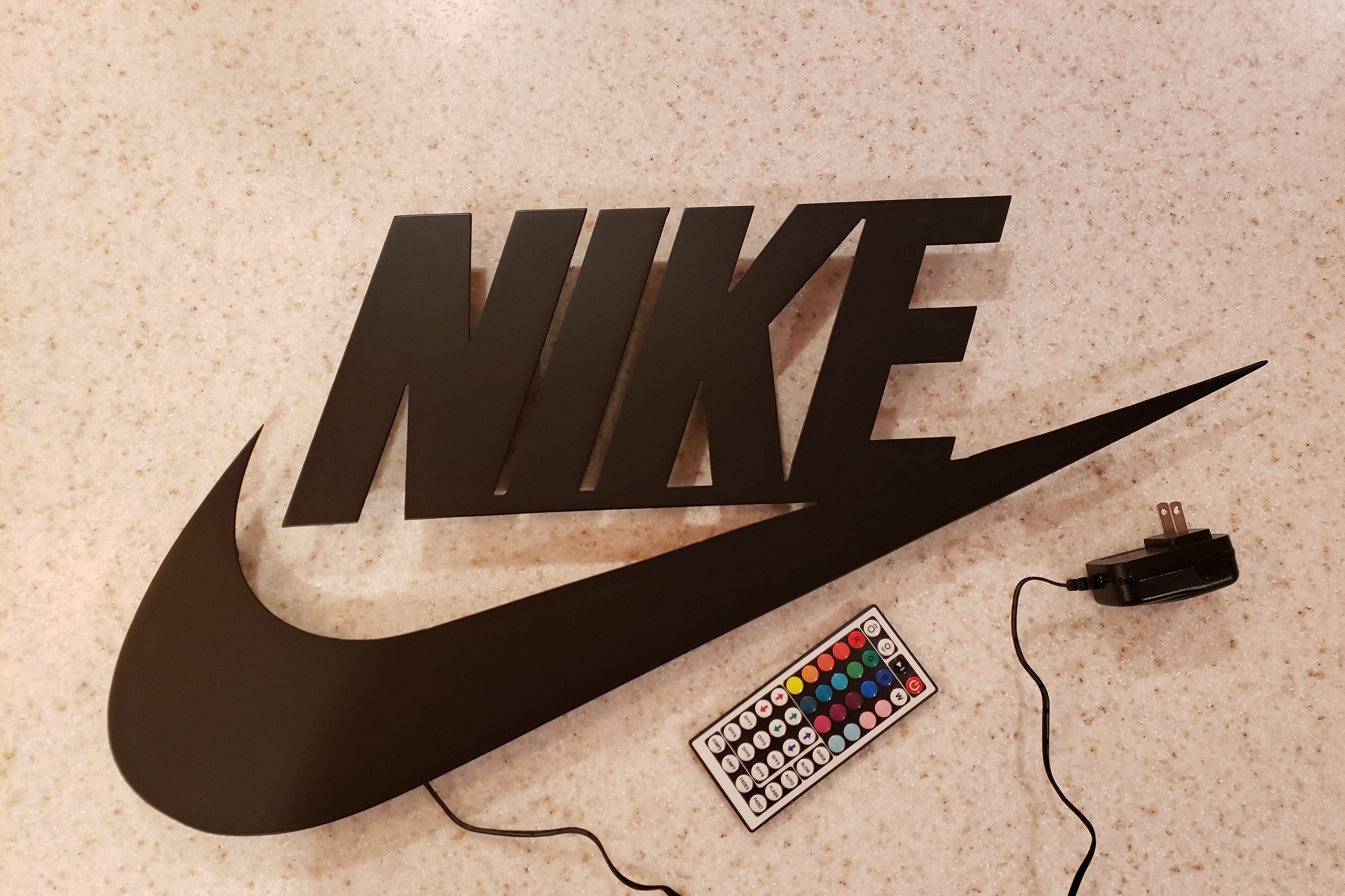 LED Lit Nike Metal Sign/Nike Sign with Lights/Bedroom/Dorm | Etsy