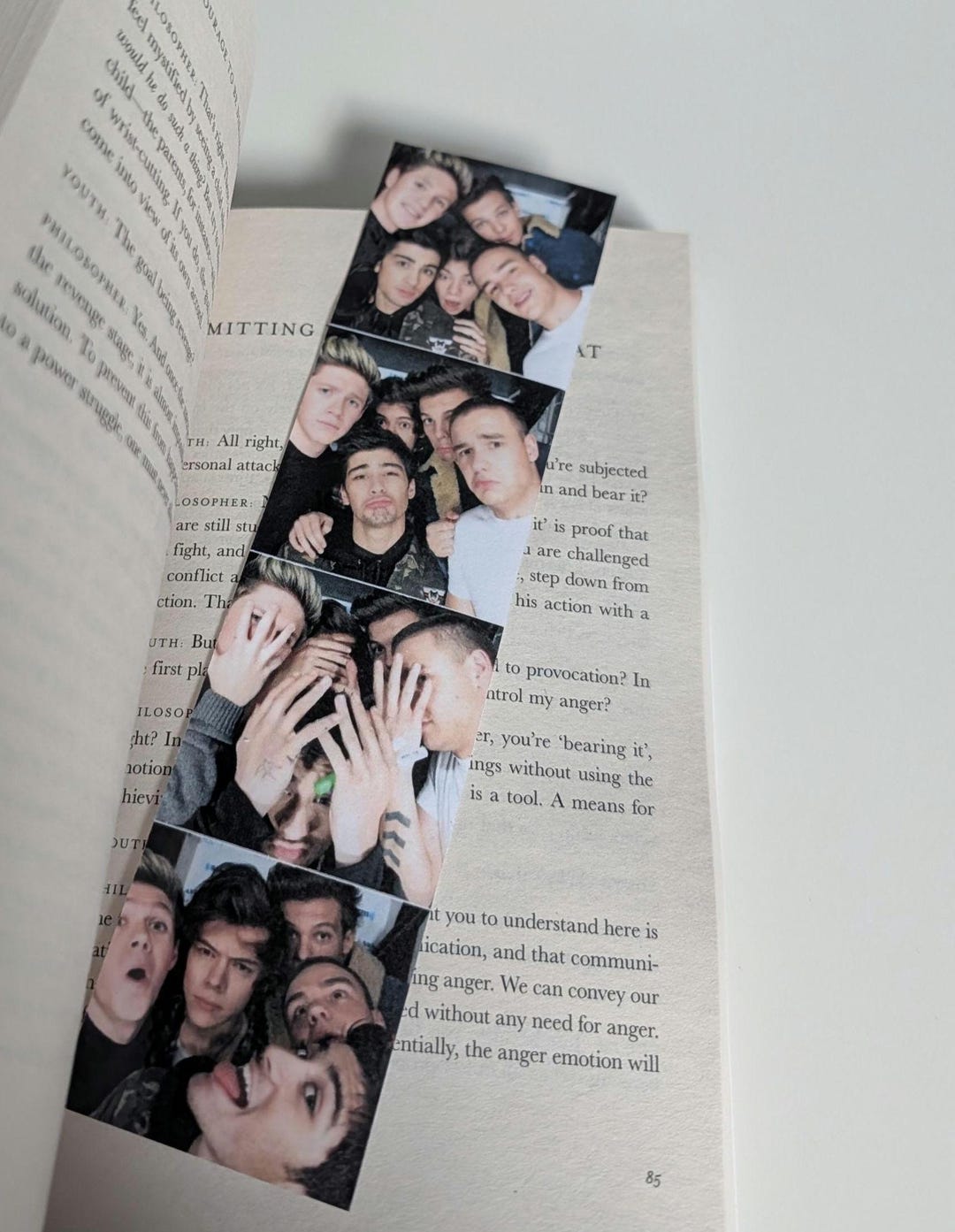 One Direction Bookmarks: Multiple Designs Available, Gift for ...