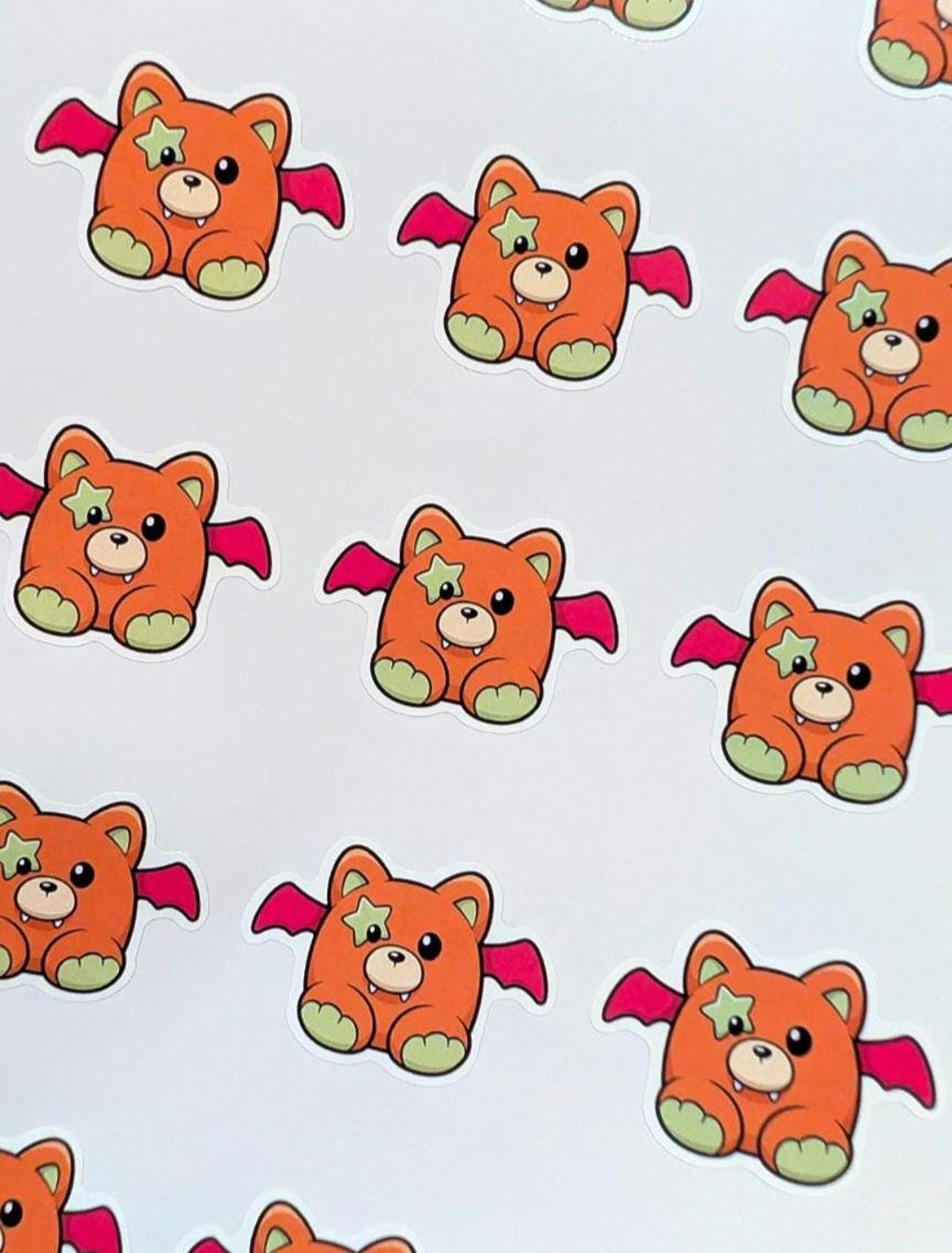 Enha Vamp Stickers, Inspired by Sin Vanish Plushies. K-pop Diecut ...