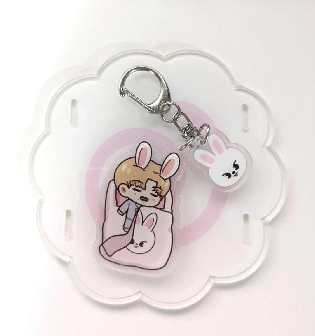 Skz Sleeping Skzoo Keyrings | Skz Keychain | Kpop - Etsy
