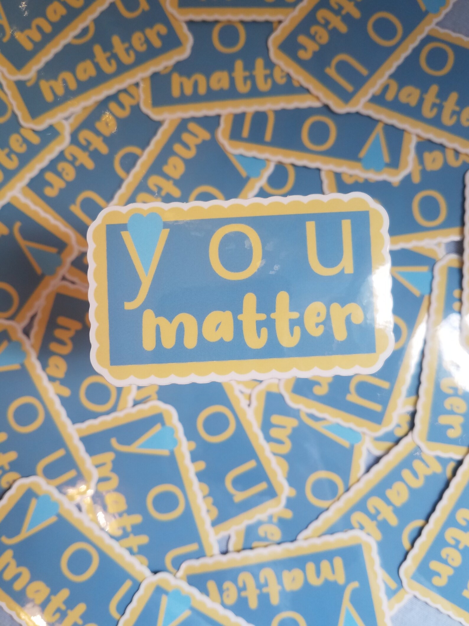 You Matter Sticker, Waterproof Sticker, Encouraging Sticker ...