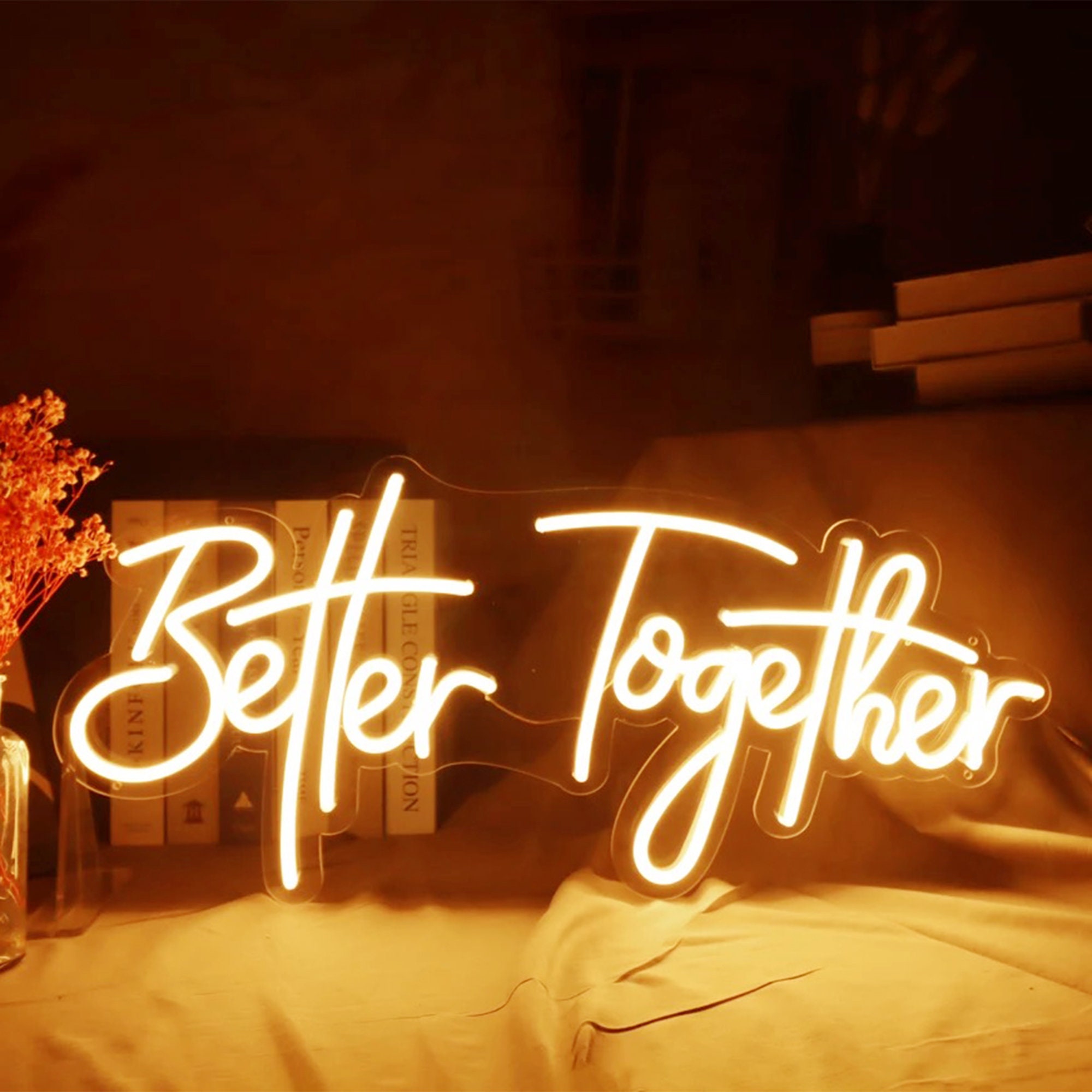 BETTER TOGETHER Neon Sign Led Light Custom Neon Sign - Etsy
