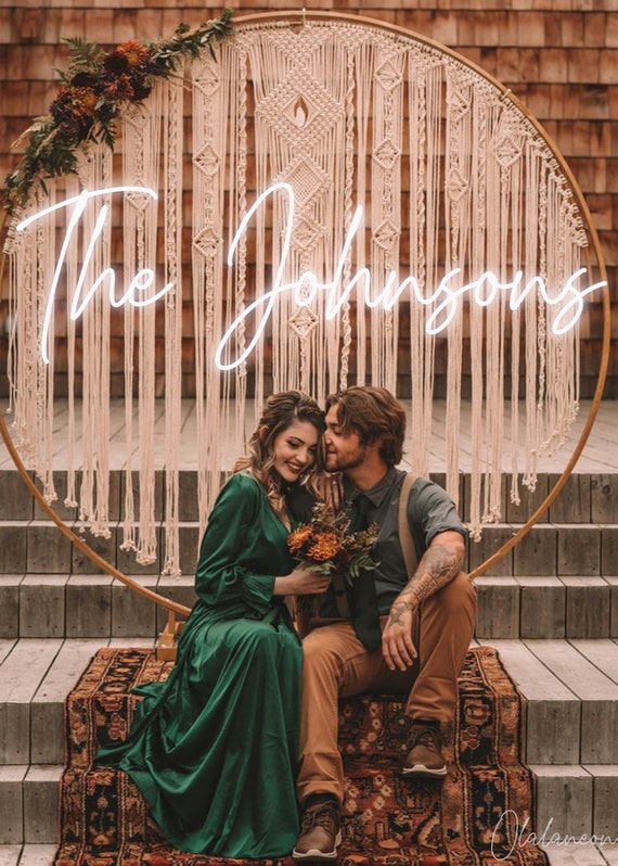 Wedding Neon Sign for Reception Neon Sign Wedding Decor - Etsy