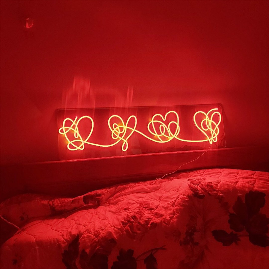 BTS Love Yourself Neon Sign Led Light , Custom Neon Sign, Decoration ...