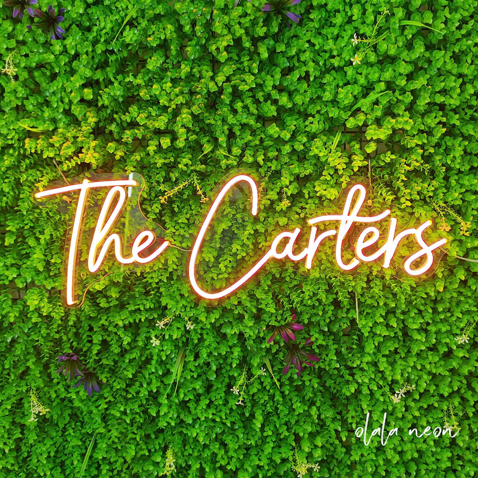 Custom Name Neon Sign Led Lights, Neon Sign Wedding, Neon Sign Wall ...