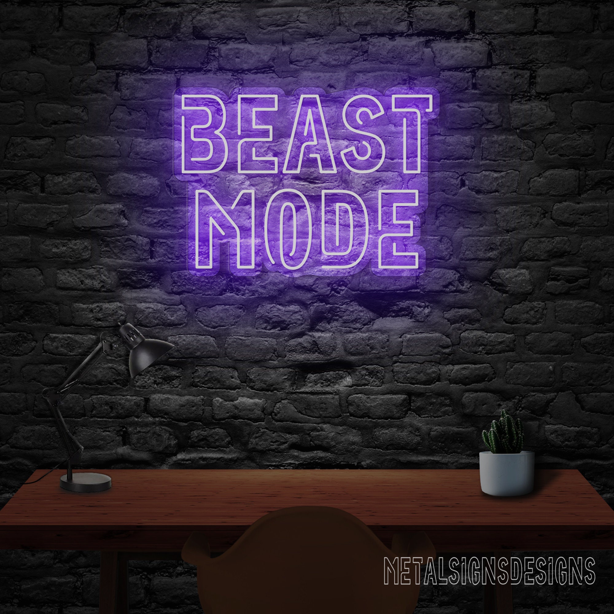 Beast Mode Neon Sign Led Light Home Decor, Custom Neon Sign,decoration ...