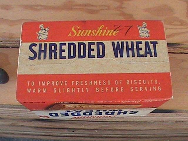 Vintage Sunshine Shredded Wheat Box - Etsy