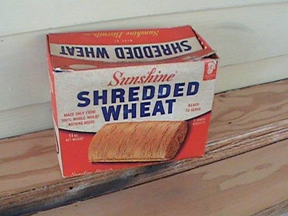 Vintage Sunshine Shredded Wheat Box | Etsy