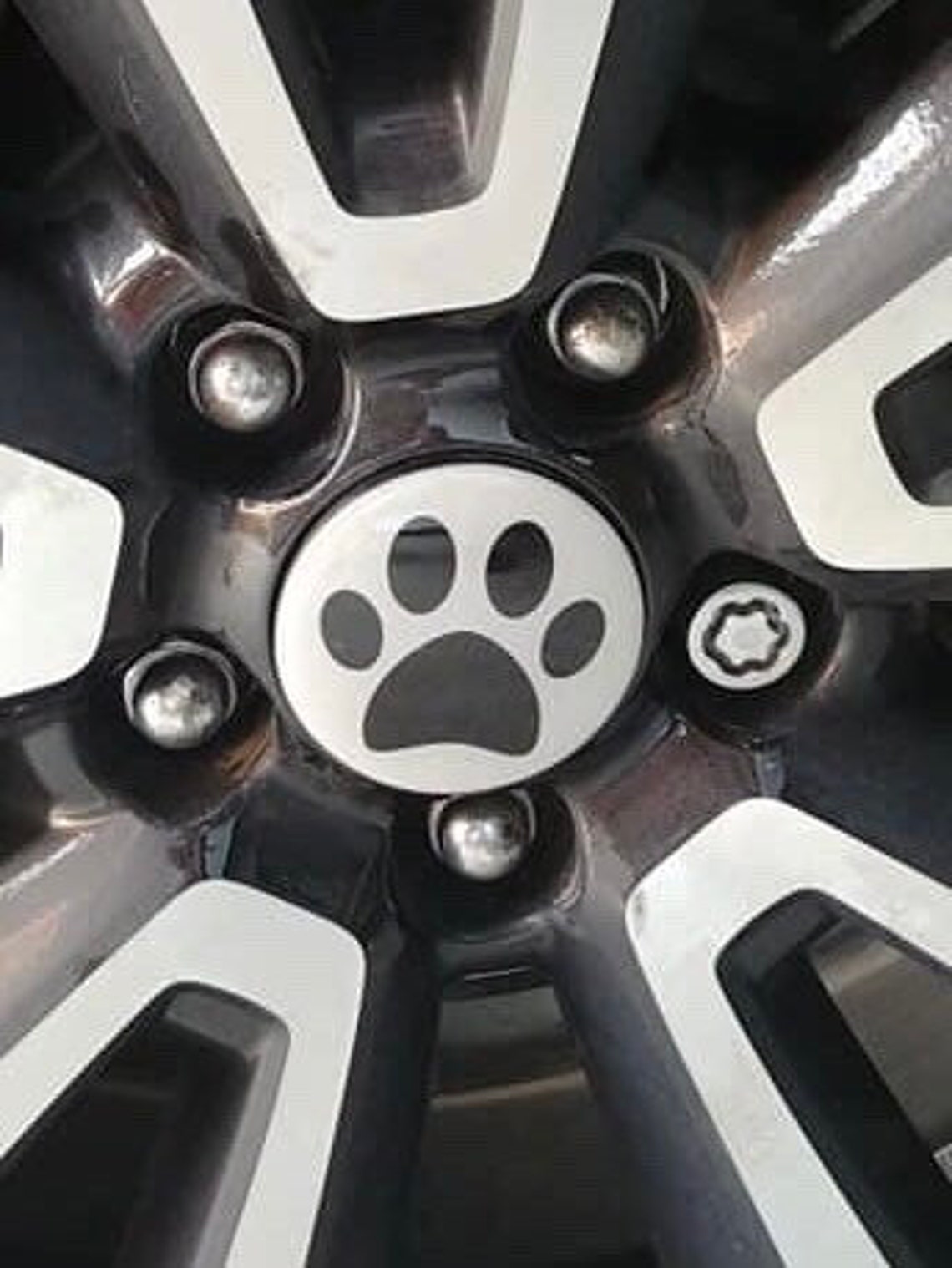 Custom Wheel Cap Decals Set of 6 - Etsy