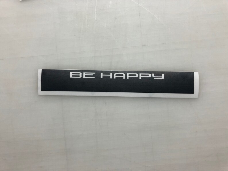 Vinyl Brake Light Decal Matte Black - Etsy