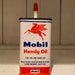 Vintage Mobil Handy Oil Oiler Tin - Etsy