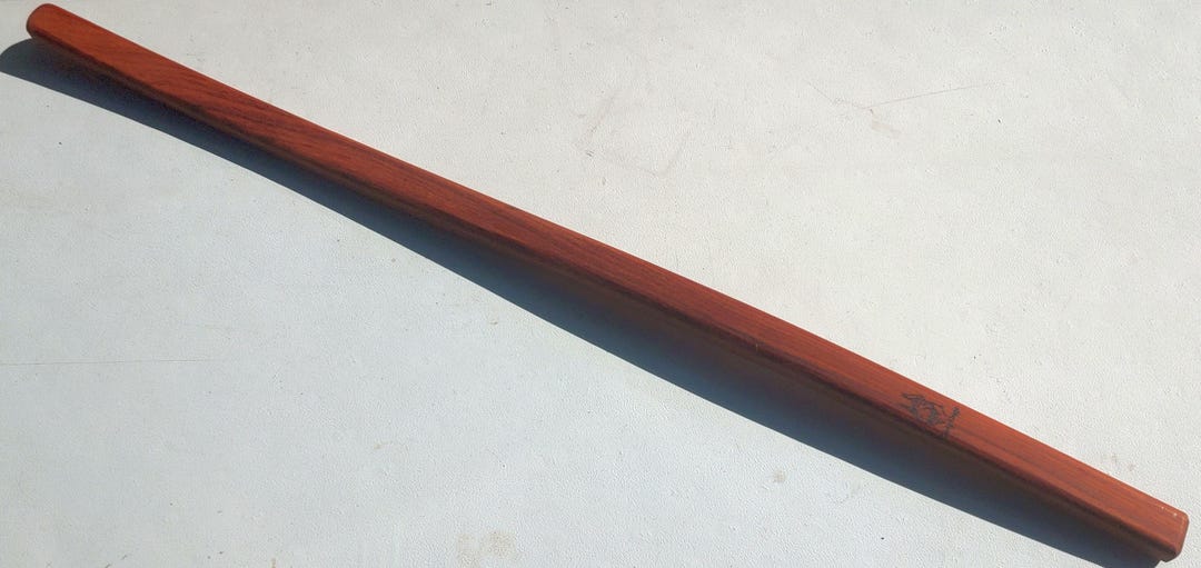 Curved Laminated Paddock Cane Curved and Twisted Laser Engraved With ...
