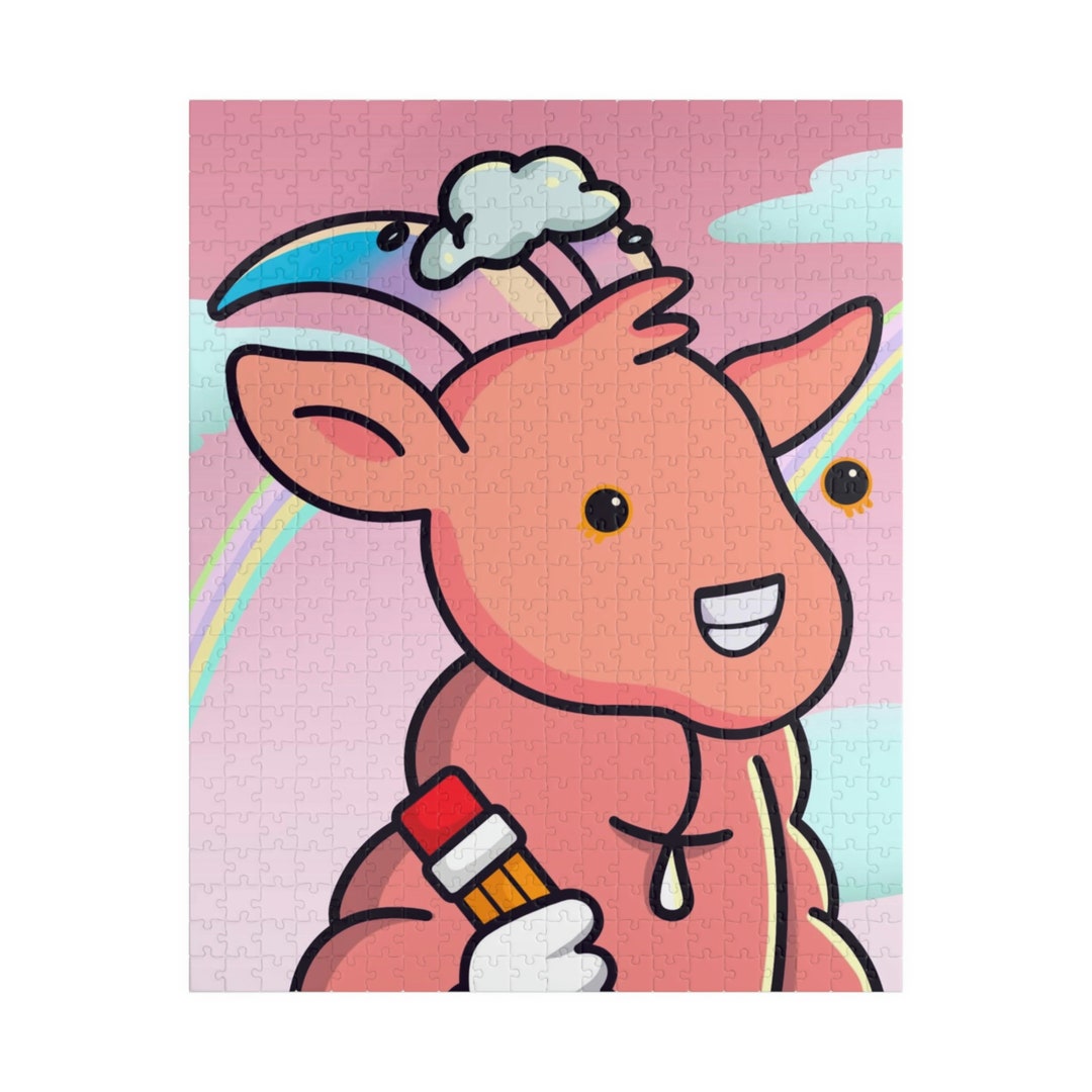 School Goat Puzzle 250 or 500 Piece - Etsy