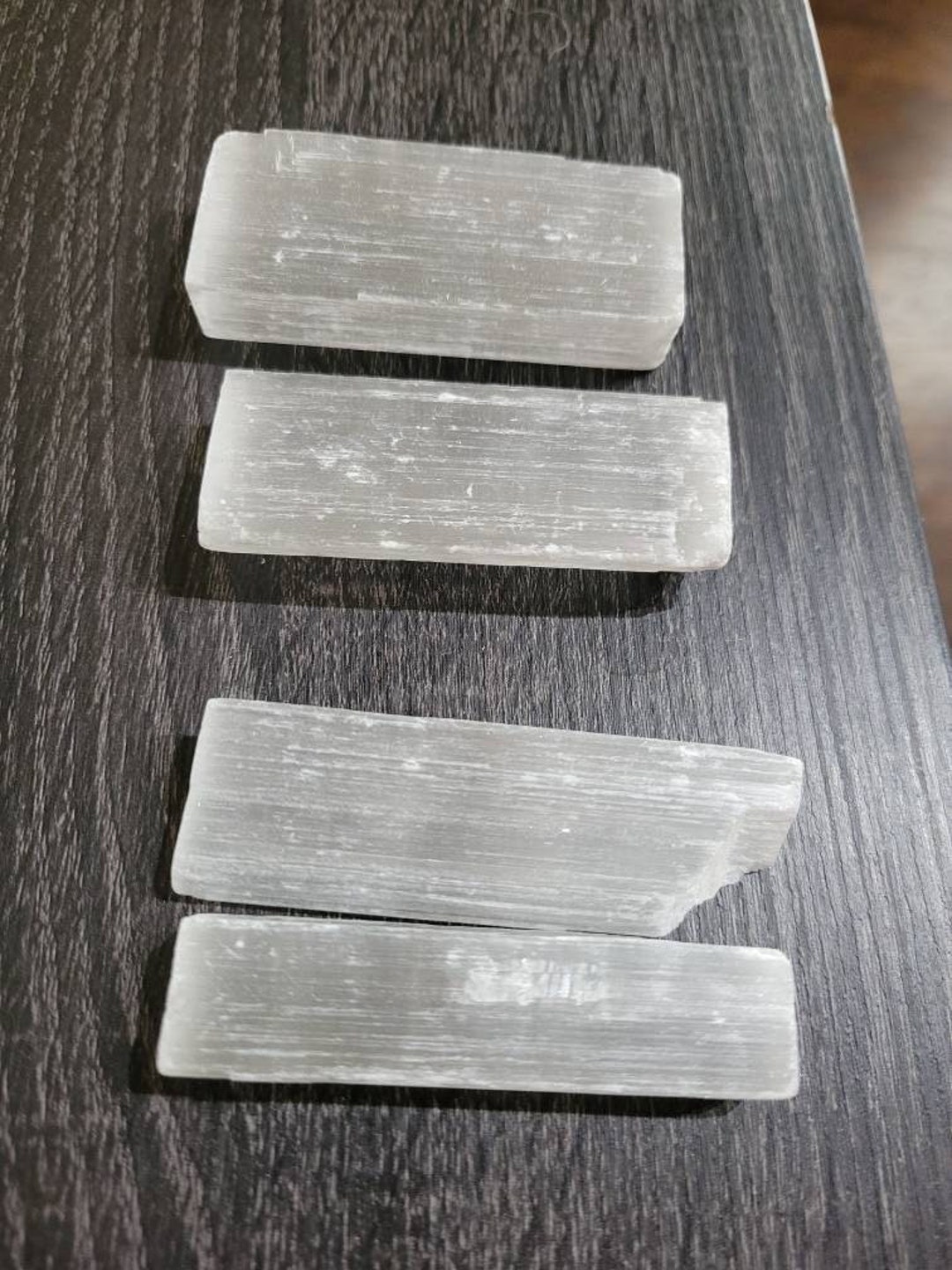 1 Satin Spar Rough Crystal Gemstone Appx 2.5 Long - Etsy