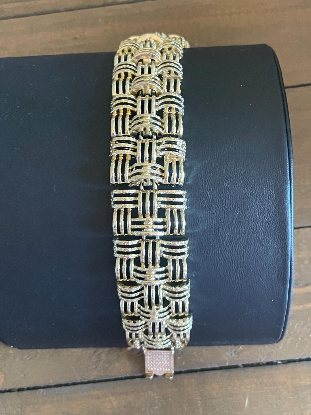 Vintage Coro Gold Tone Link Bracelet - Etsy