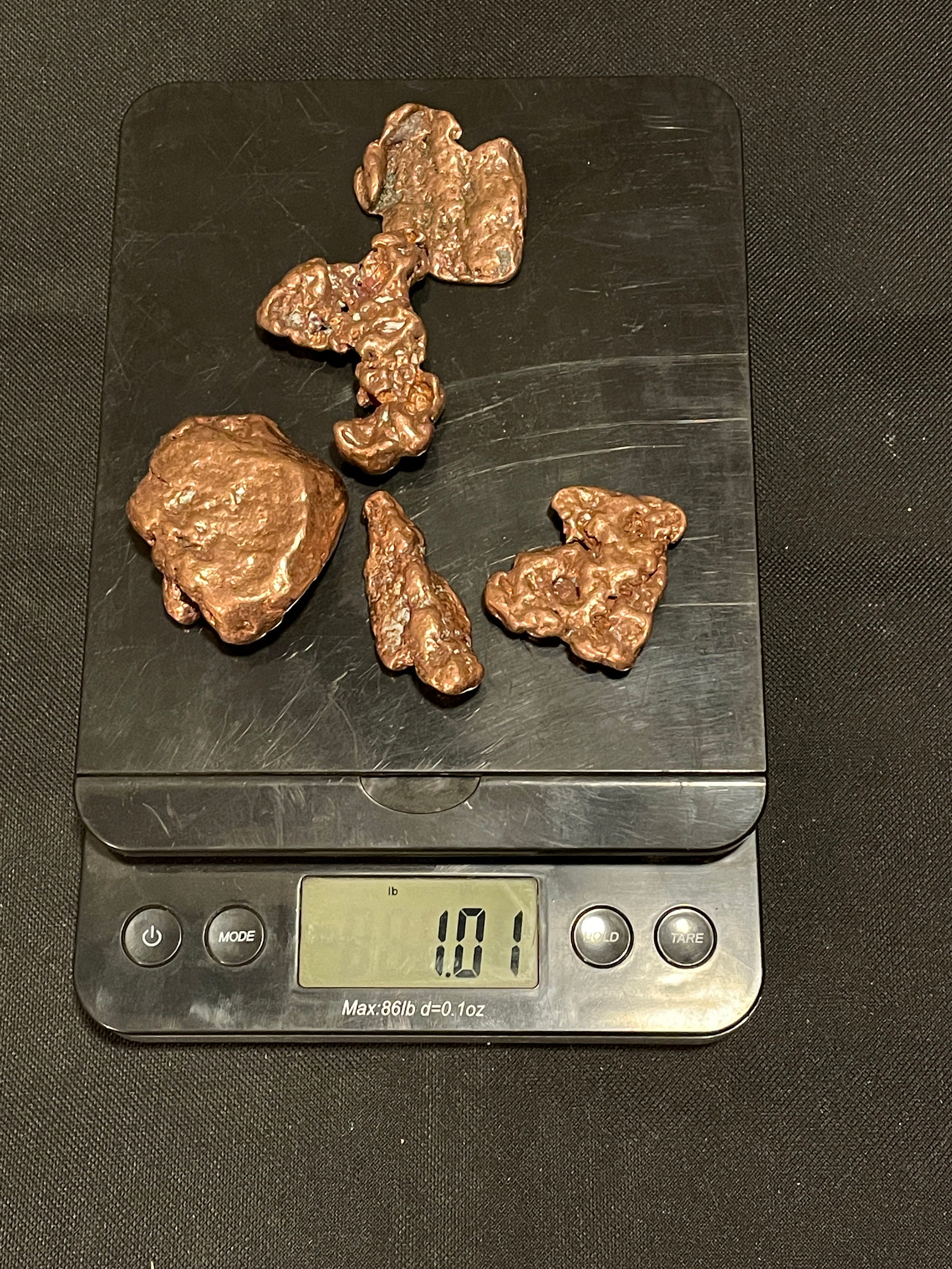 One Pound of 2" Tumbled Copper Nuggets. 100% Natural Michigan Native ...