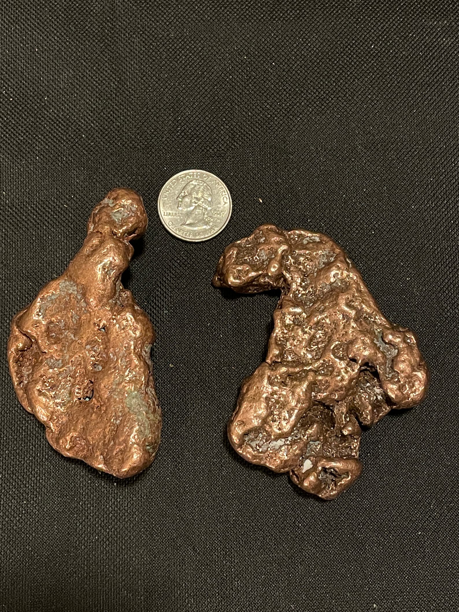 One Pound of 3 Tumbled Copper Nuggets. 100% Natural Michigan Native ...