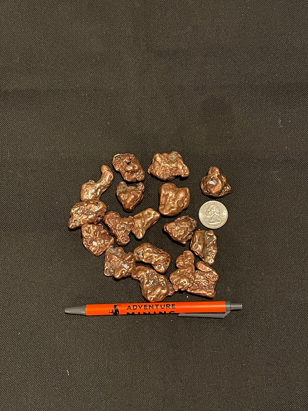 One Pound of 1" Tumbled Copper Nuggets. 100% Natural Michigan Native ...