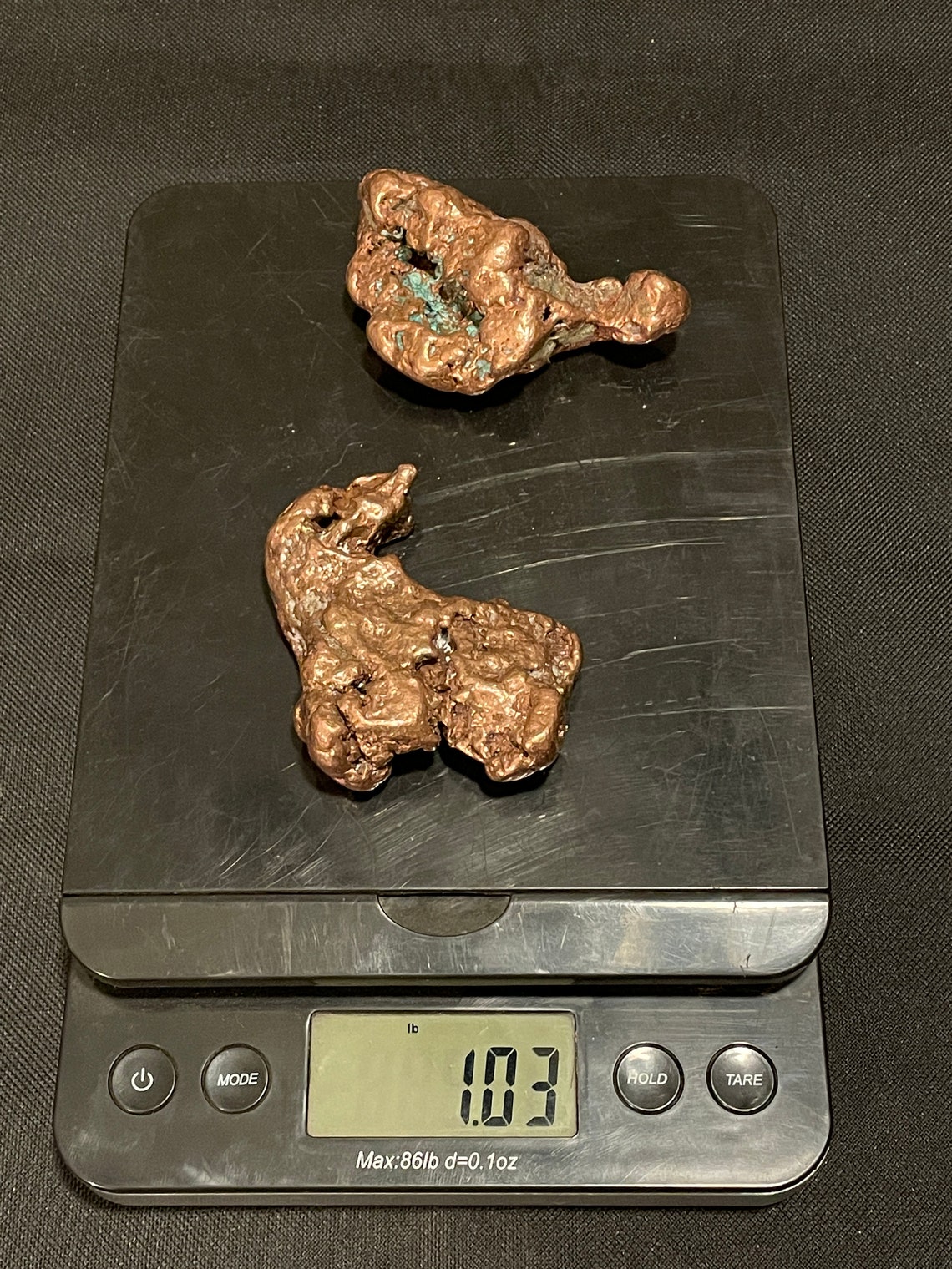 One Pound of 3" Tumbled Copper Nuggets. 100% Natural Michigan Native ...