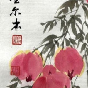 Spring. Original Chinese Flower-and-bird Painting, Hand-painted Wall ...