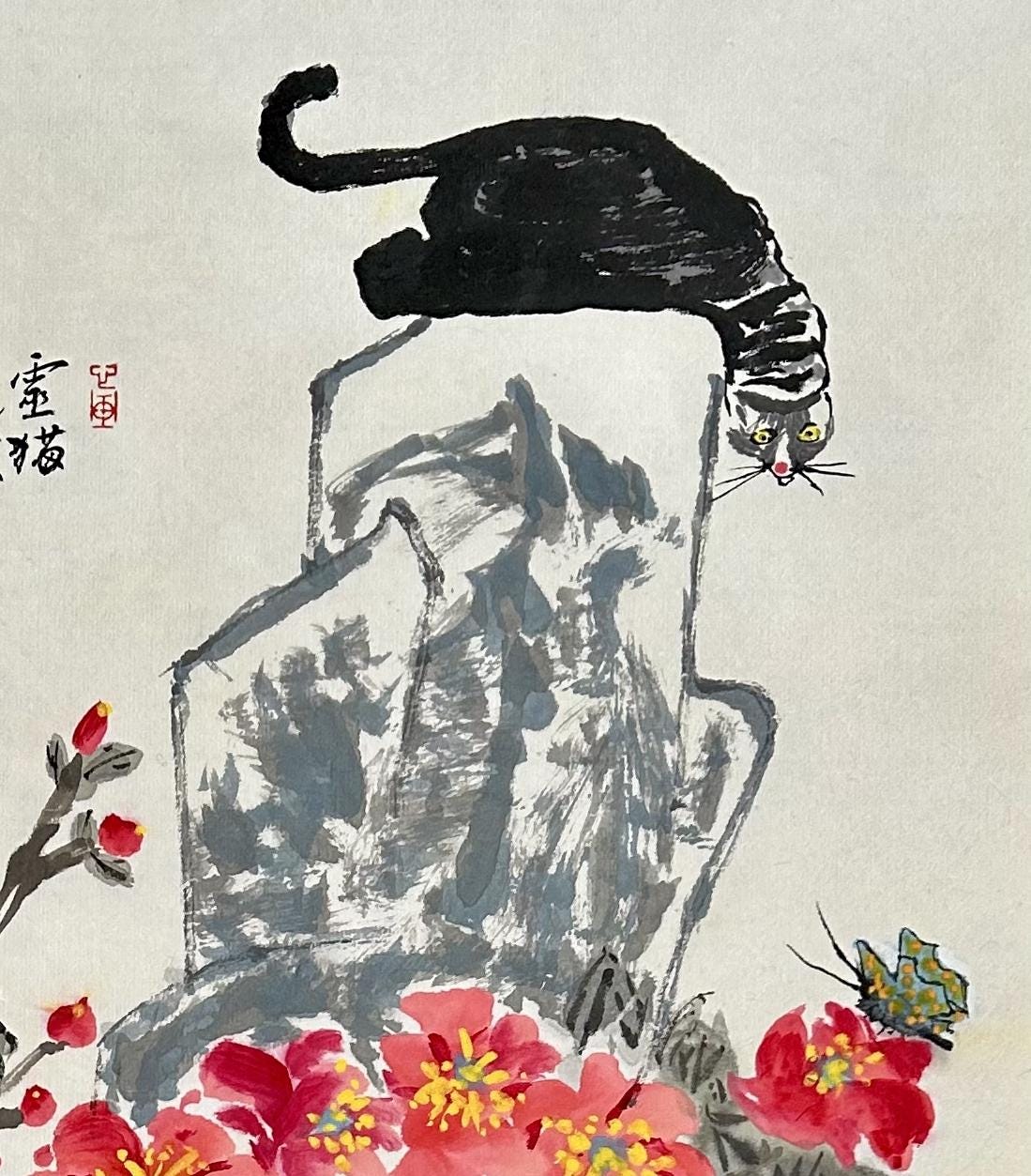 Original Chinese Ink and Wash Painting Hand Painting Chinese Wall ...