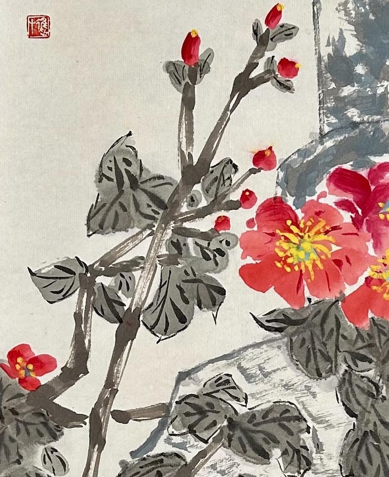 Original Chinese Ink and Wash Painting Hand Painting Chinese Wall ...